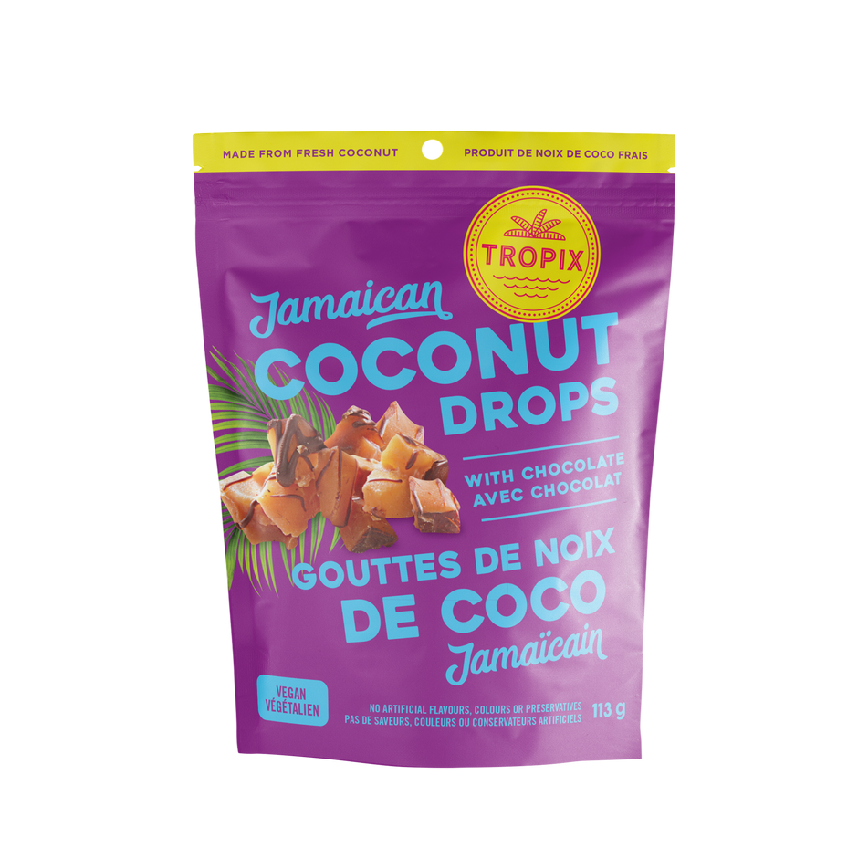 Tropix Coconut Drops - Irresistible Tropical Delight