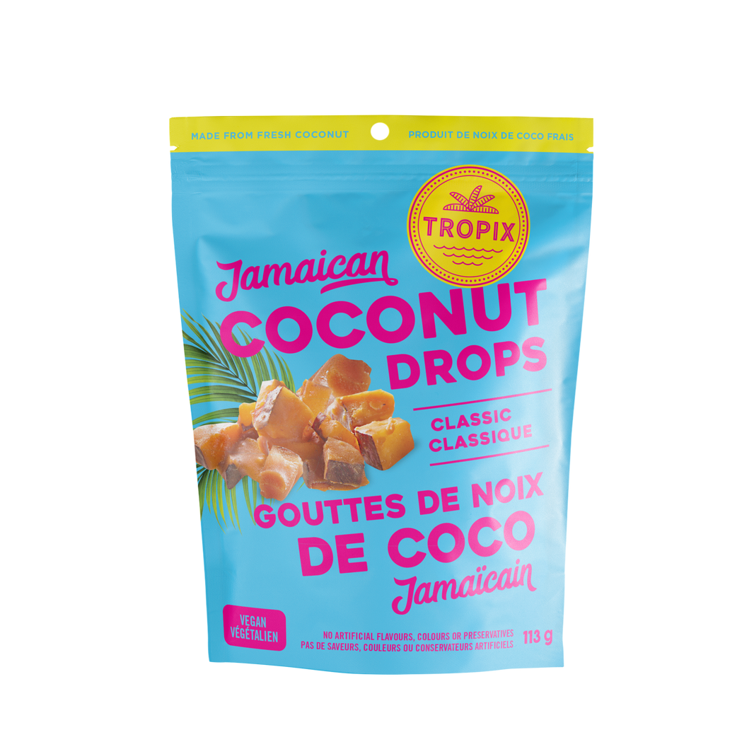 Tropix Coconut Drops - Irresistible Tropical Delight
