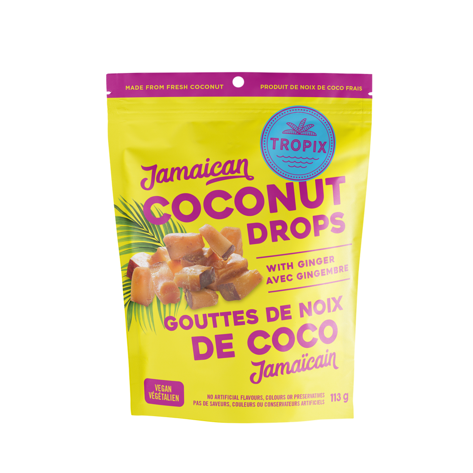 Tropix Coconut Drops - Irresistible Tropical Delight